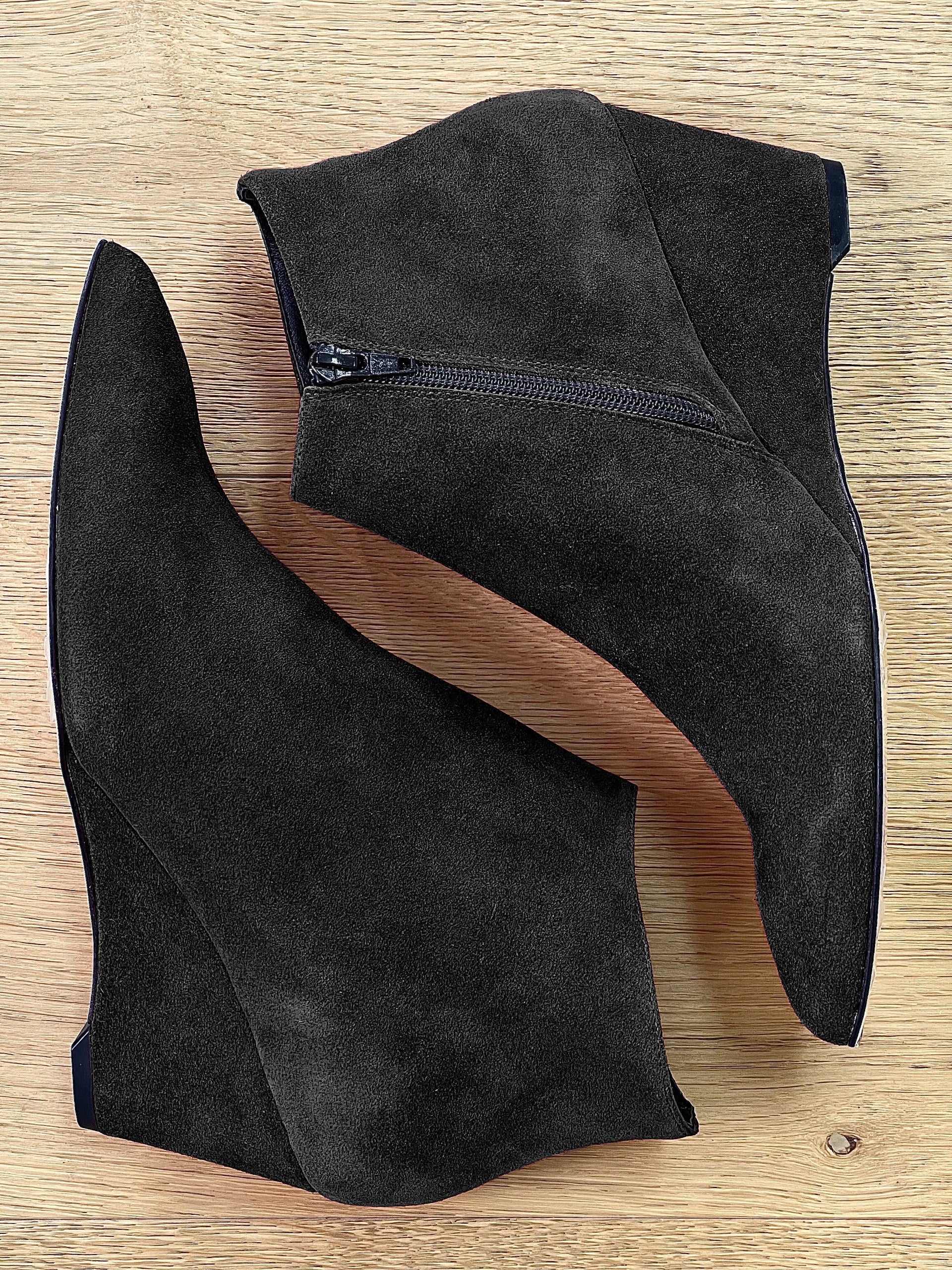 KRYSHA CAMOSCIO NERO – cliziashoes
