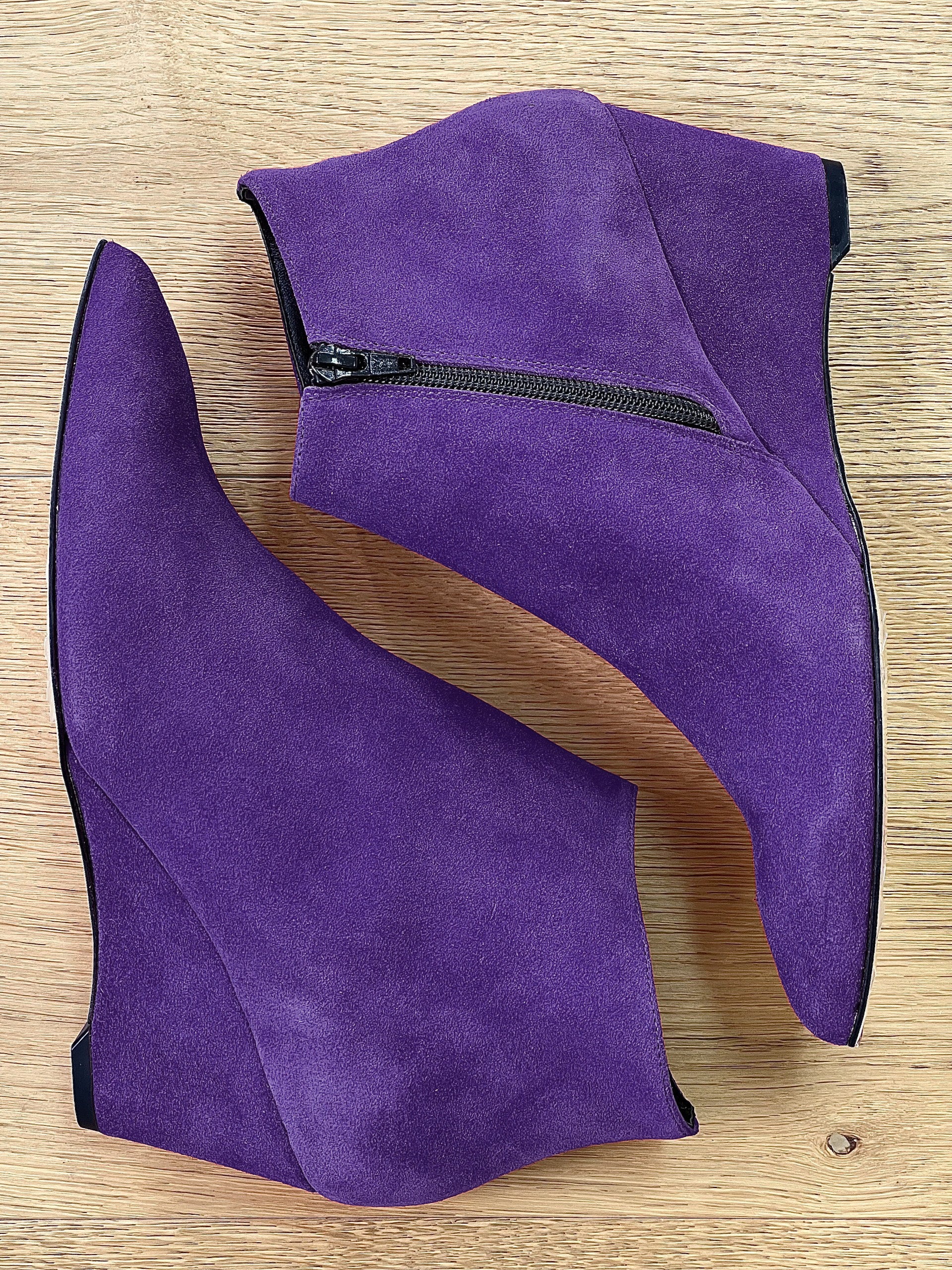 KRYSHA CAMOSCIO VIOLA – cliziashoes