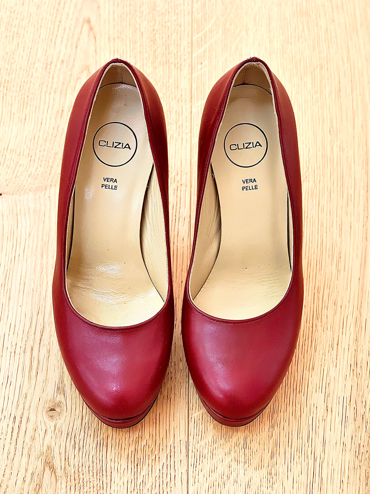 ANNA PELLE BORDEAUX – cliziashoes