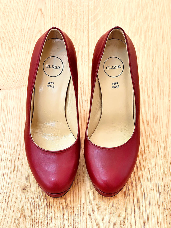 ANNA PELLE BORDEAUX – cliziashoes