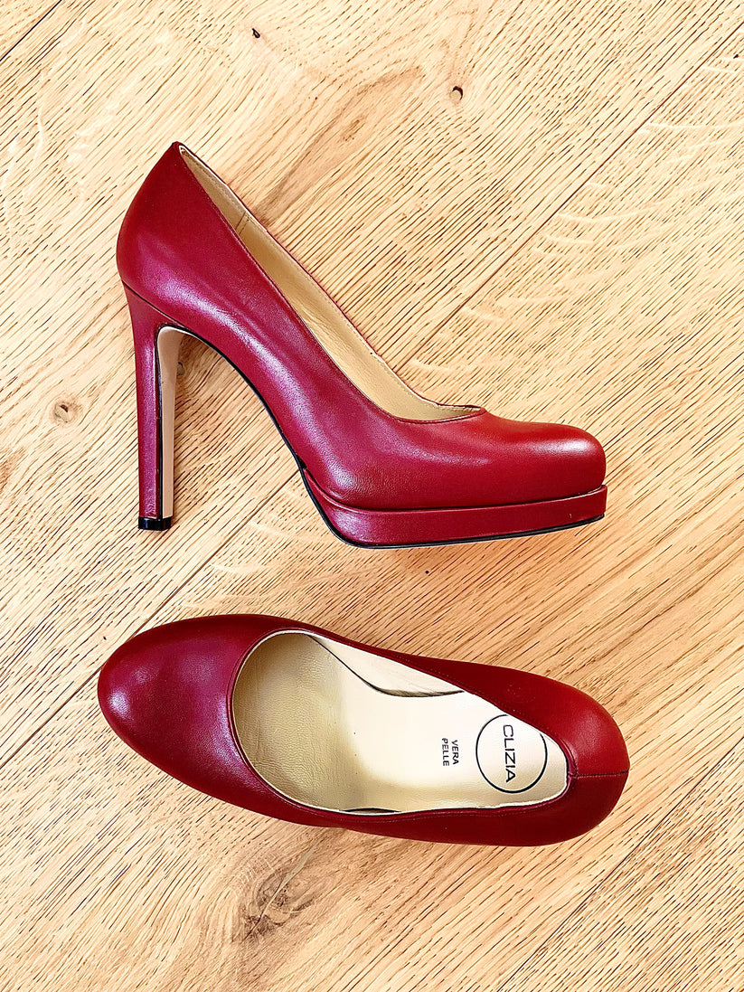 ANNA PELLE BORDEAUX – cliziashoes